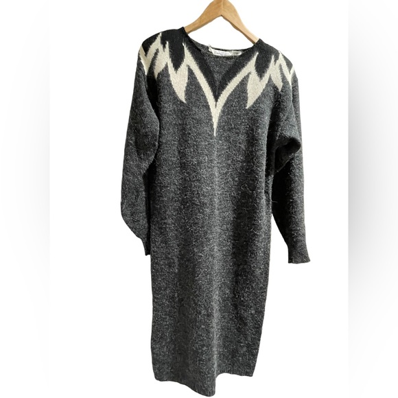 Vintage | Dresses | Vintage 8s Christina Grant Avant Garde Sweater ...